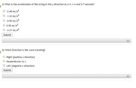 Solved 1 2 3 4 A Wave On A String Can Be Described By The