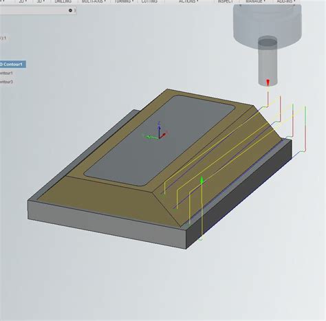 2d contour angled multiple depth autodesk community