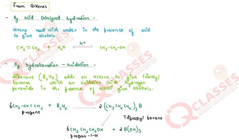 Class 12 Isc Chemistry Important Notes Chapter Alcohol Phenolandether