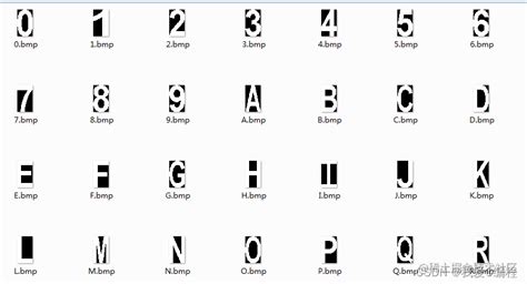 基于ocr模板匹配的手写英文字母数字识别matlab仿真 我爱c编程 博客园