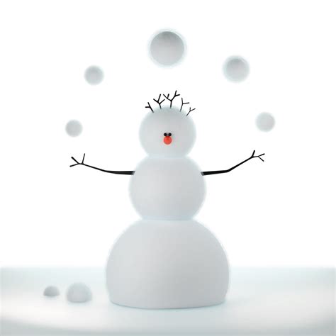 Snowman Snowballs