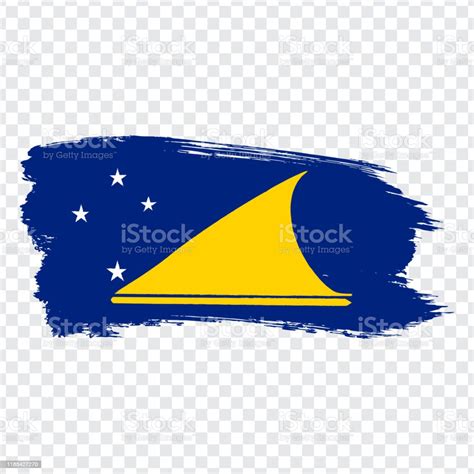 브러시 스트로크에서 토켈라우를 플래그합니다 웹 사이트 디자인 로고 앱 Ui에 대한 투명 한 배경에 플래그 Tokelau