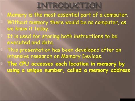 Understanding Computer Memory Types Functions And Importance Eroppa