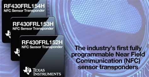 Ti 산업용 의료용 웨어러블 Iot 애플리케이션을 위한 업계 최초로 고도로 통합된 Nfc 센서 트랜스폰더 출시