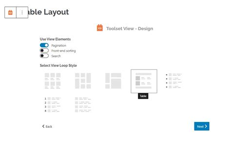 Custom Grids Tables And Lists Toolset