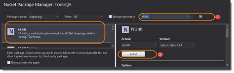 How To Write Selenium Test Using Nunit Framework