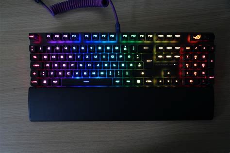 Asus Rog Strix Scope Ii Rx Test High Speed Gaming Tastatur