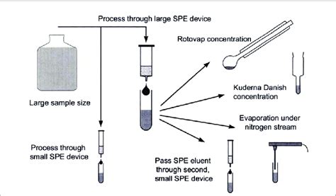Solid Phase Extraction Overview Explaining The Sequence Of Steps For