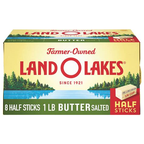 Land O Lakes Salted Half Stick Butter 16 Oz 8 Sticks