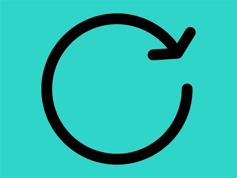 reload rotate arrow icon png vector in svg pdf ai cdr format