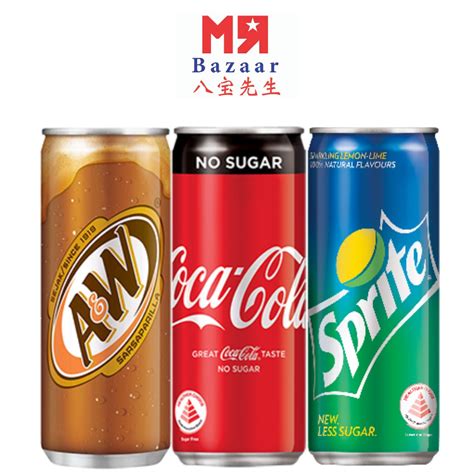 Aandw Root Beer Coke Zero Sprite X 24 Cans Deal Any 2 X 12 Cans Shopee Singapore