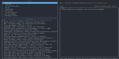 Tuifeed News Feed Reader With A Fancy Terminal User Interface