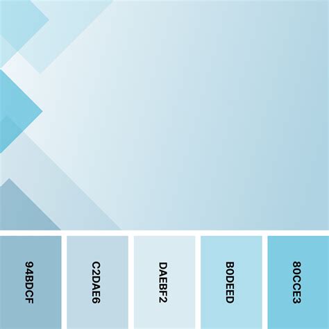 Light Color Palettes For Airy Designs Color Meanings