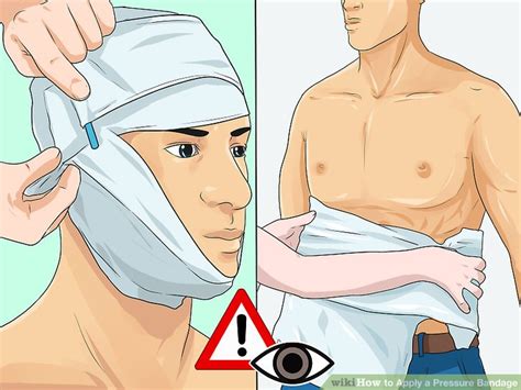 How To Apply A Pressure Bandage With Pictures Wikihow