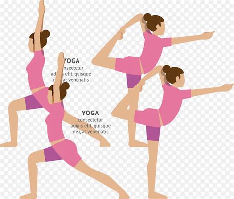 手绘美女做操图案png图片素材下载图片编号qbmwlgey 免抠素材网