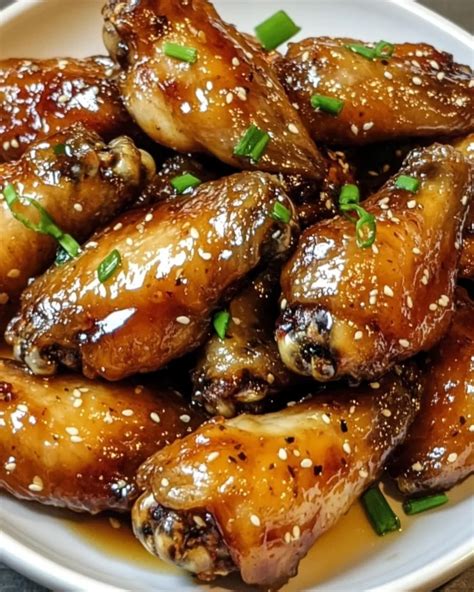 How To Make Perfect Honey Garlic Glazed Chicken Wings