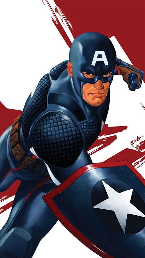 Captain America Cartoon Wallpapers Top Free Captain America Cartoon
