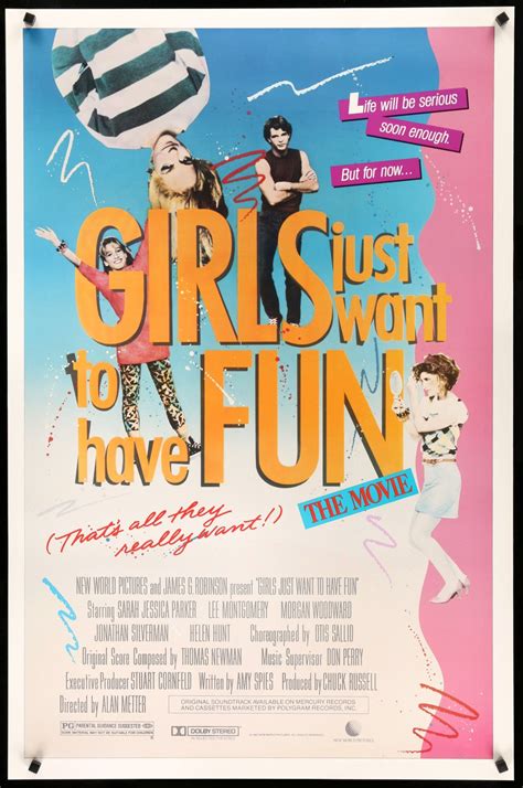 Girls Just Wanna Have Fun Poster