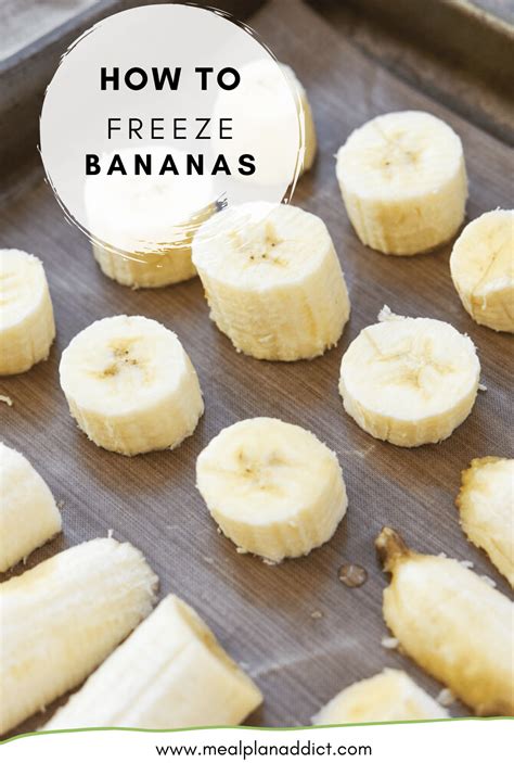 How To Freeze Bananas Meal Plan Addict