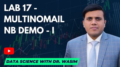 37 Lab 17 Multinomial Nb Demo I Youtube