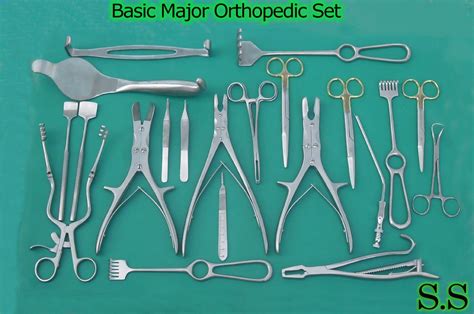 Basic Major Orthopedic Set Surgical Instruments