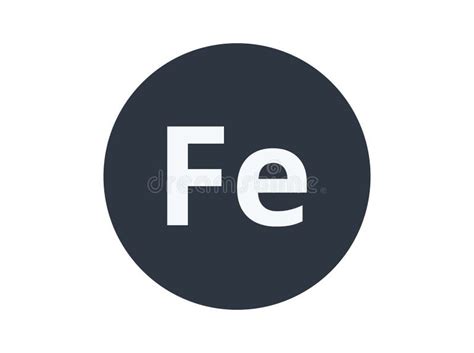Fe Periodic Table Stock Illustrations 87 Fe Periodic Table Stock