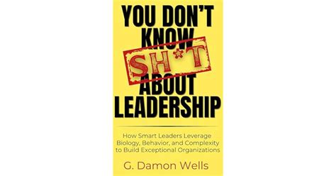 book giveaway for you don t know sh t about leadership how smart