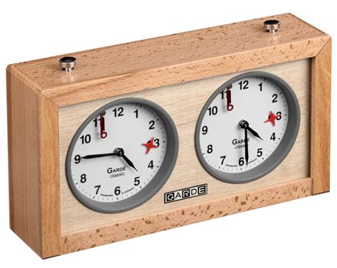 Garde Traditional Analogue Chess Clock