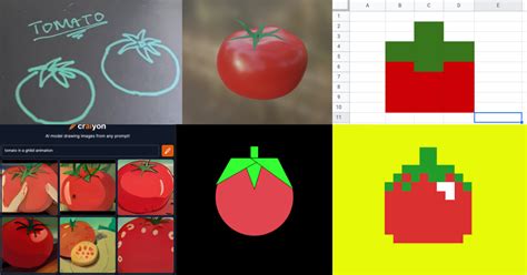 Get A Tomato And Run With It 50 Shades Ways Of Representing An By