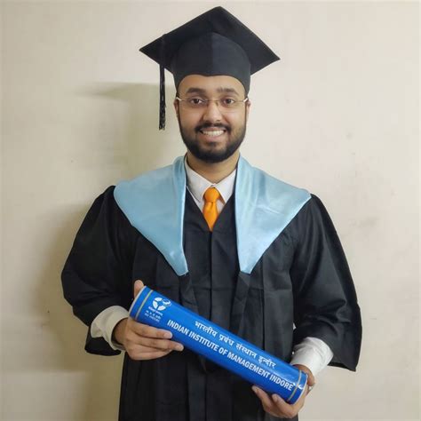 ashish verma on linkedin grateful iimindore mba convocation