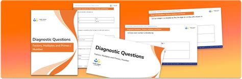 [free] Gcse Factors Multiples And Primes Diagnostic Questions Third