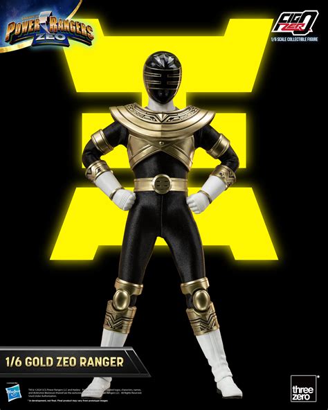 Threezero Power Rangers Gold Zeo Ranger 16 Scale