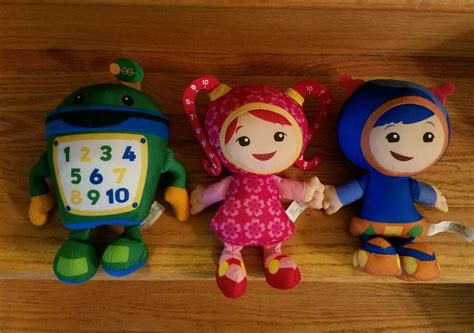 Team Umizoomi Plush Mille Geo Bot Set Euc 1843427464