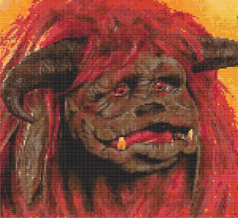 Ludo From Labyrinth Cross Stitch Pattern 20550 Stitches 150 X 137 Etsy