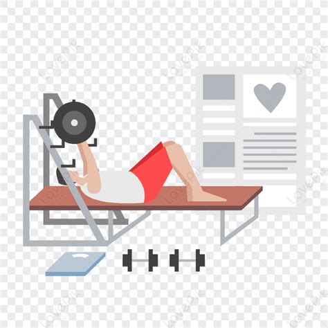 휘트니스 스포츠 캐릭터 개념 그림 체육관 리프팅 바벨 휘트니스단련하다소년 Png 일러스트 무료 다운로드 Lovepik