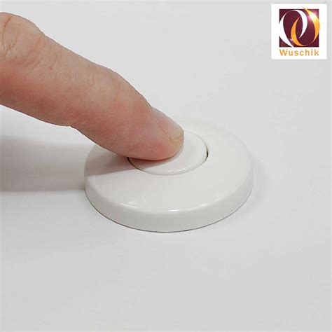 Air Switch Push Button White Mm Bellows Actuators Pool Spa