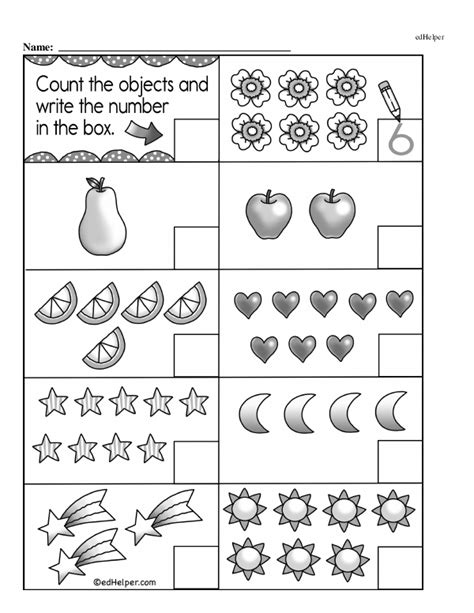 Numbers To 9 Math Chapter Workbook