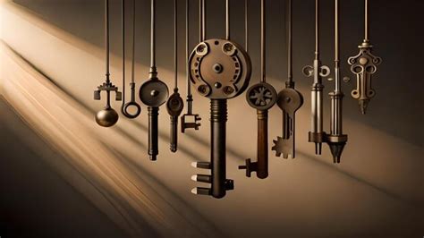 Premium Ai Image Image Of Old Keys Generated By Ai