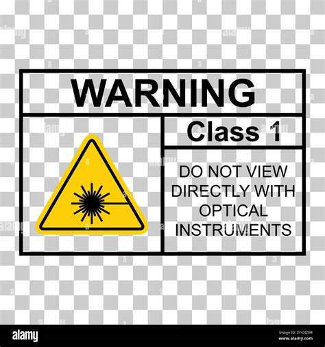 Class 1 Laser Stock Vector Images Alamy