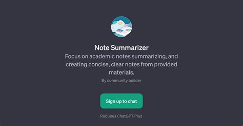 note summarizer gpt and 6 other ai alternatives for note summaries