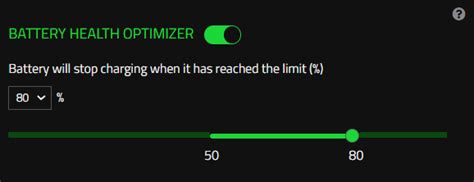 How To Enable The Battery Health Optimizer Feature In Razer Synapse