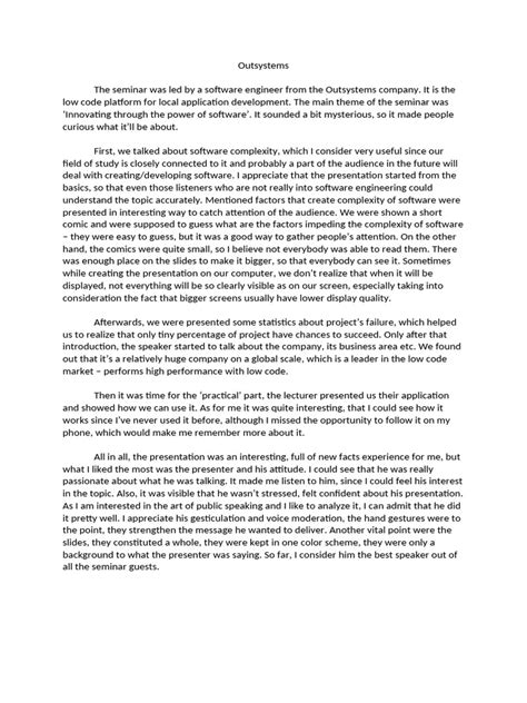 Outsystems Pdf Software