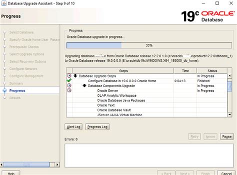 Dbt 20052 Database Upgrade Is Not Supported From Oracle Home With