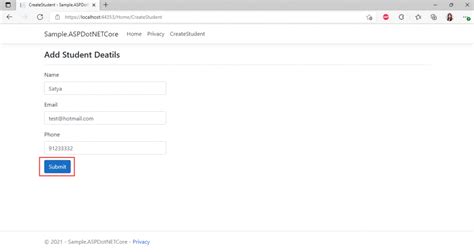 How To Post Data In Aspnet Core Using Ajax Rijwan And Satyas Blog