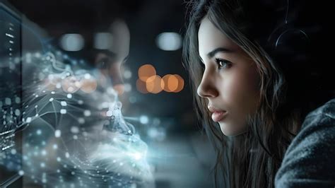 Premium Photo Woman Committing Cybercrime By Hacking In A Dark Room Concept Cybercrime Hacking