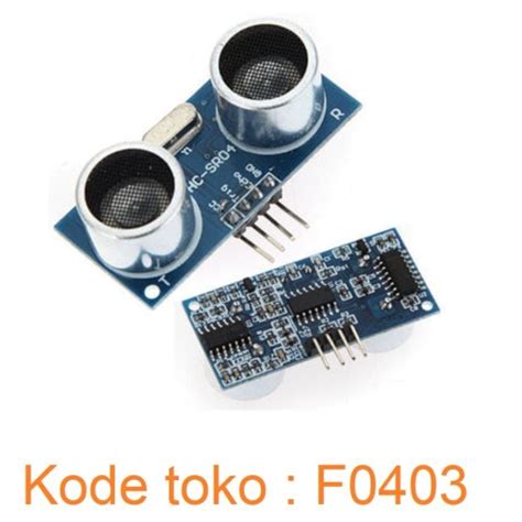jual module hcsr04 ultrasonic wave detector distance sensor hc sr04 arduino kab bekasi