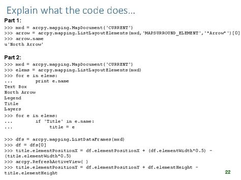 The Arcpy Mapping Module What Mapping Can Do