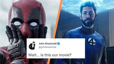 John Krasinski Joked About Returning To The Mcu In ‘deadpool 3