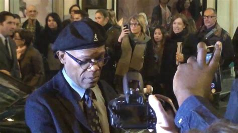 Samuel L Jackson à Paris 17 March 2014 Mars Captain America Premiere