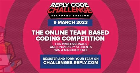 Reply Code Challenge 10 March I Think Its A Good Opportunity To